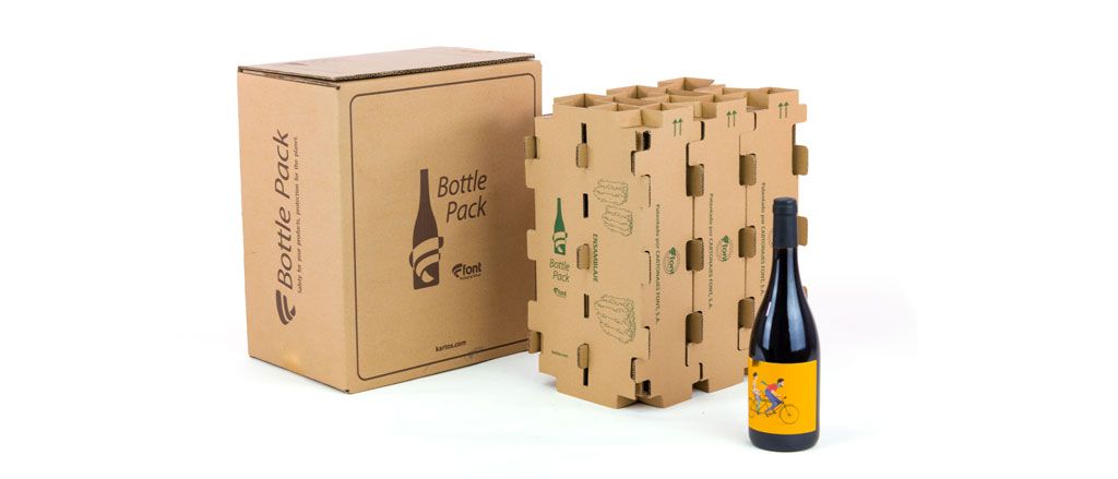 Font BOTTLEpack, 10 años asegurando el envío de botellas.